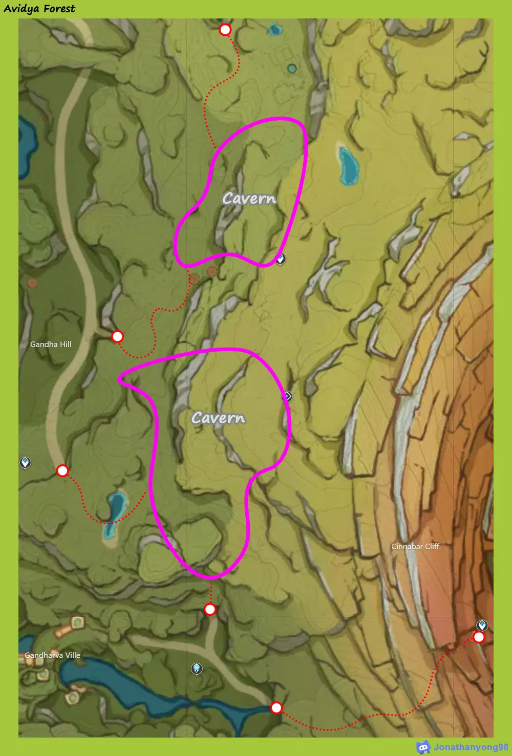 All Sumeru Cave Connections Genshin Impact | HoYoLAB