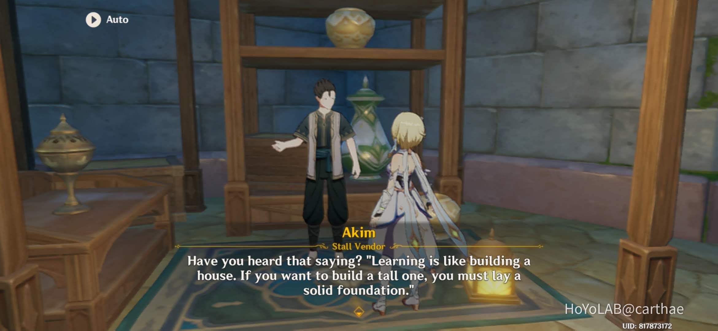 More Sumeru Quotes from Akim and Lunja Genshin Impact | HoYoLAB