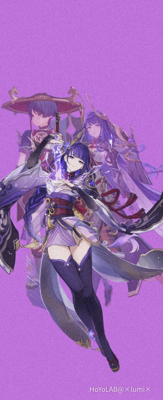 Archon Lockscreens - Ei Genshin Impact | HoYoLAB