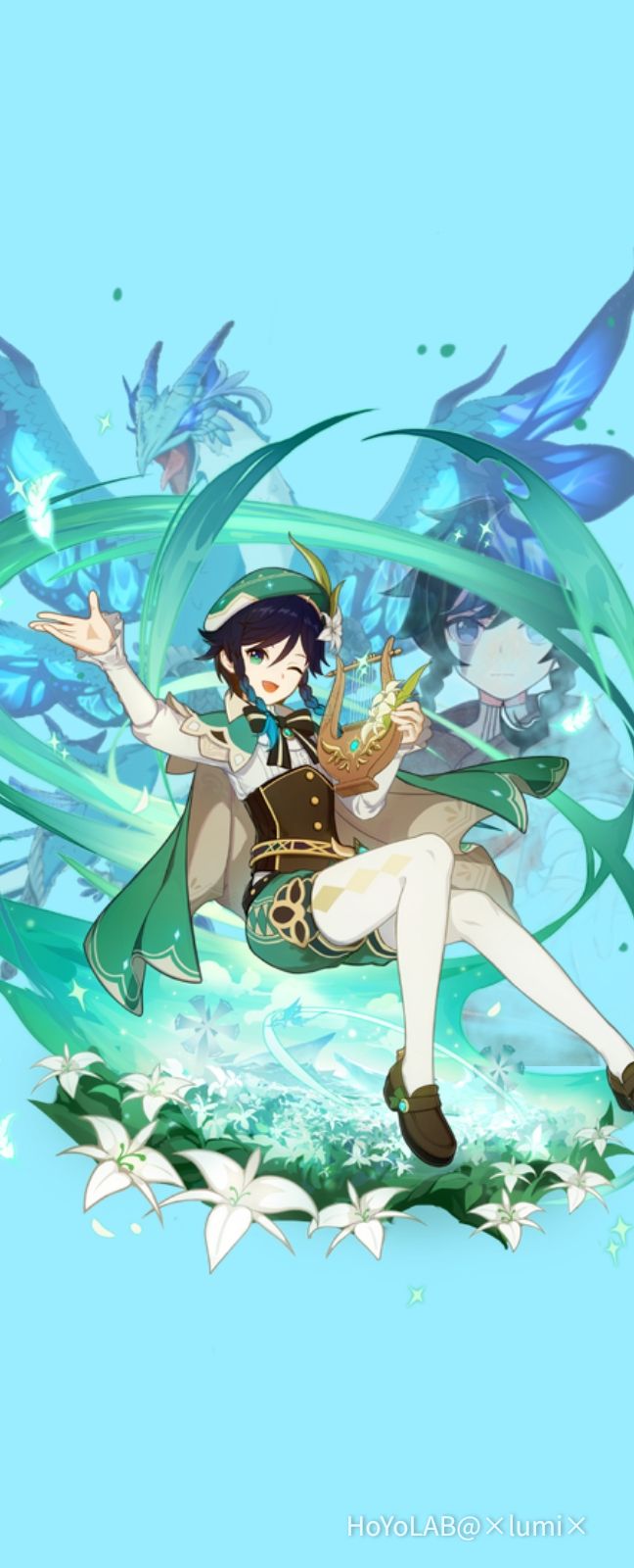 Archon Lockscreens - Venti Genshin Impact | HoYoLAB