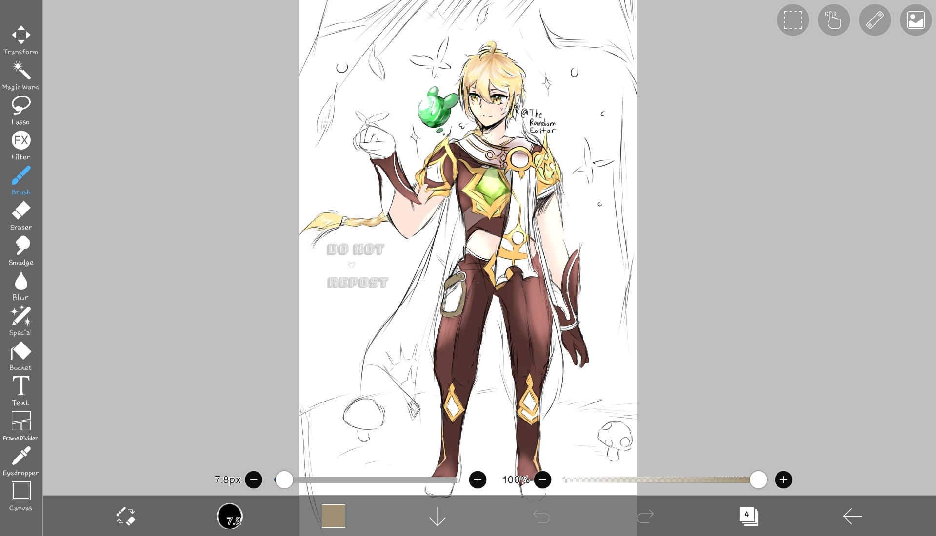 Colored progress - Aether Genshin Impact | HoYoLAB