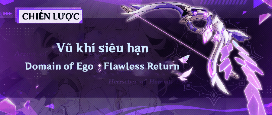 [Beta 6.0 Guide] Chiến lược vũ khí - Domain of Ego: Flawless Return ...