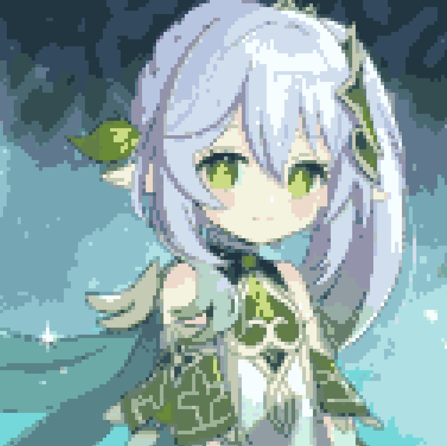 I made some pixel art Genshin Impact | HoYoLAB