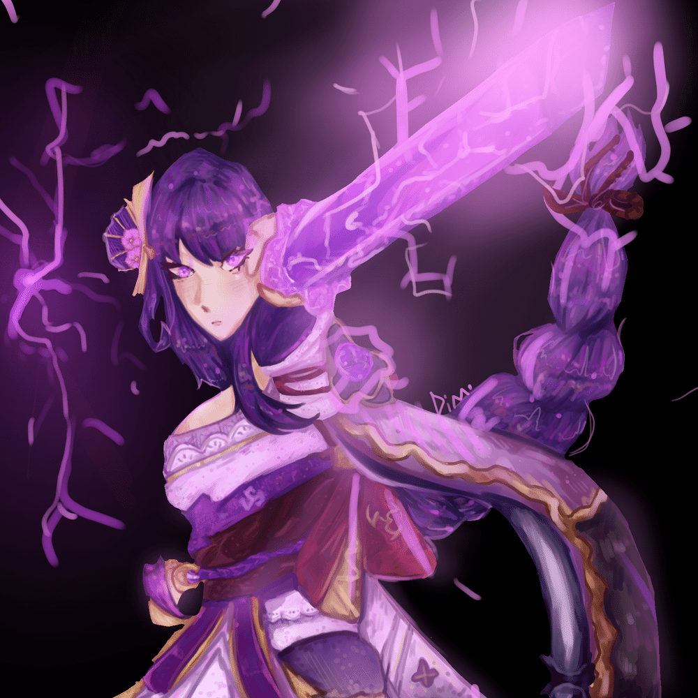 Angry Raiden shogun Genshin Impact | HoYoLAB