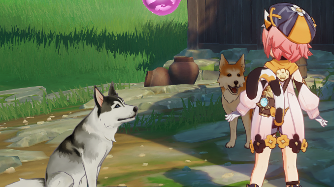 day 5 im backkkkk {with doggo boi and jeff } Genshin Impact | HoYoLAB