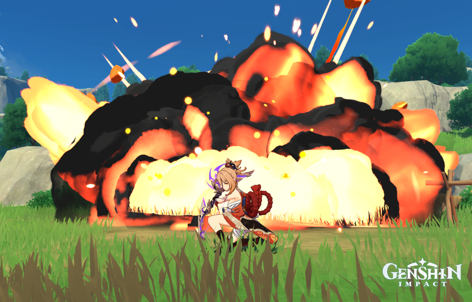 Firework Girl Genshin Impact | HoYoLAB