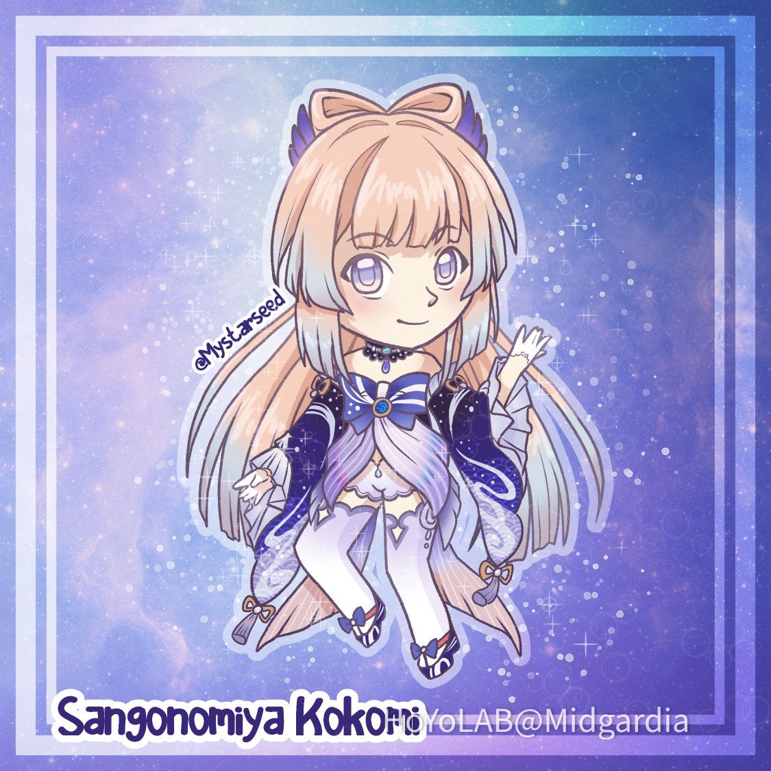 Chibi Kokomi Genshin Impact | HoYoLAB