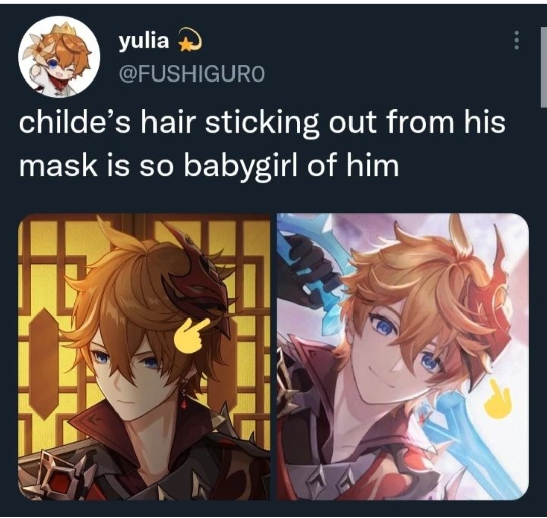 Ahh childe hope he comes home Genshin Impact | HoYoLAB