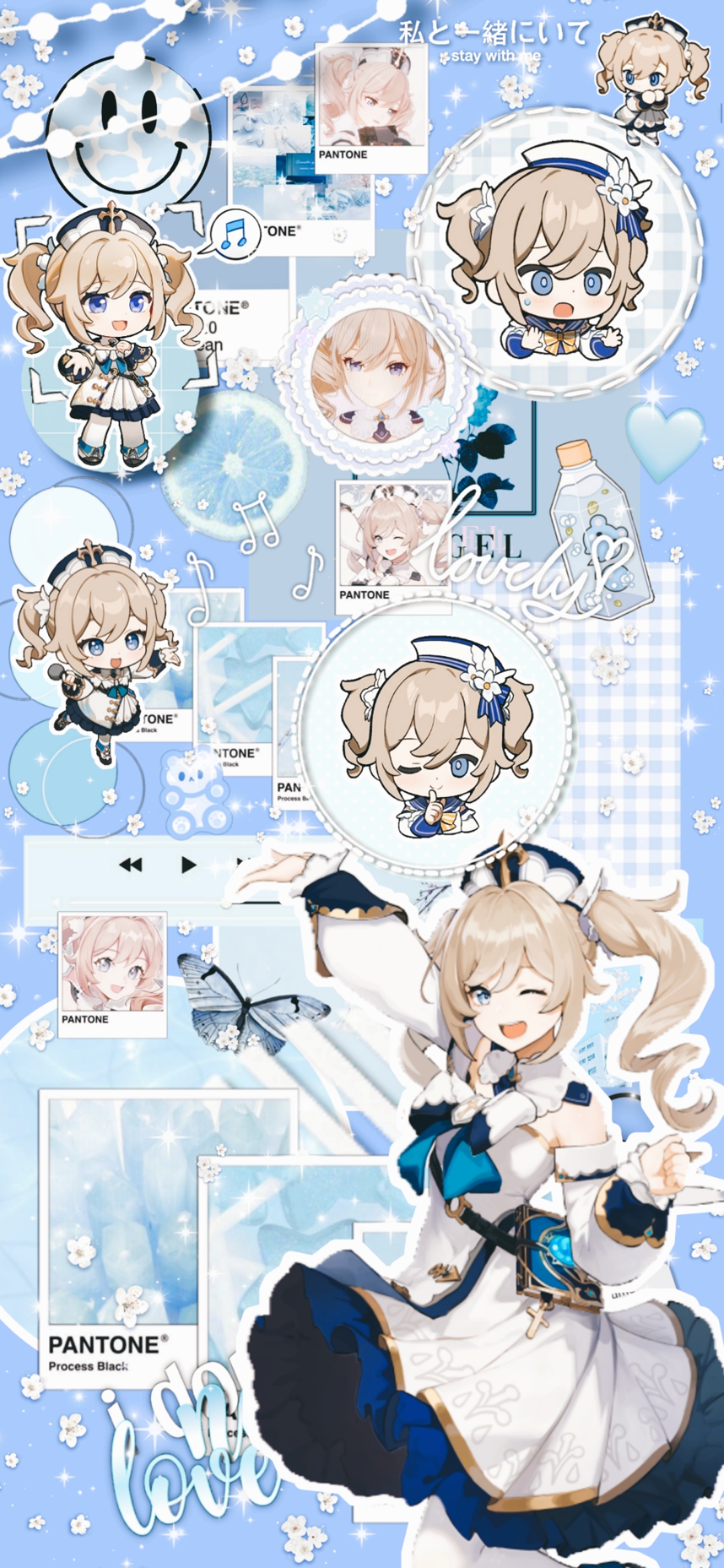 Barbara Wallpaper (Remake) 🌀💙 Genshin Impact | HoYoLAB