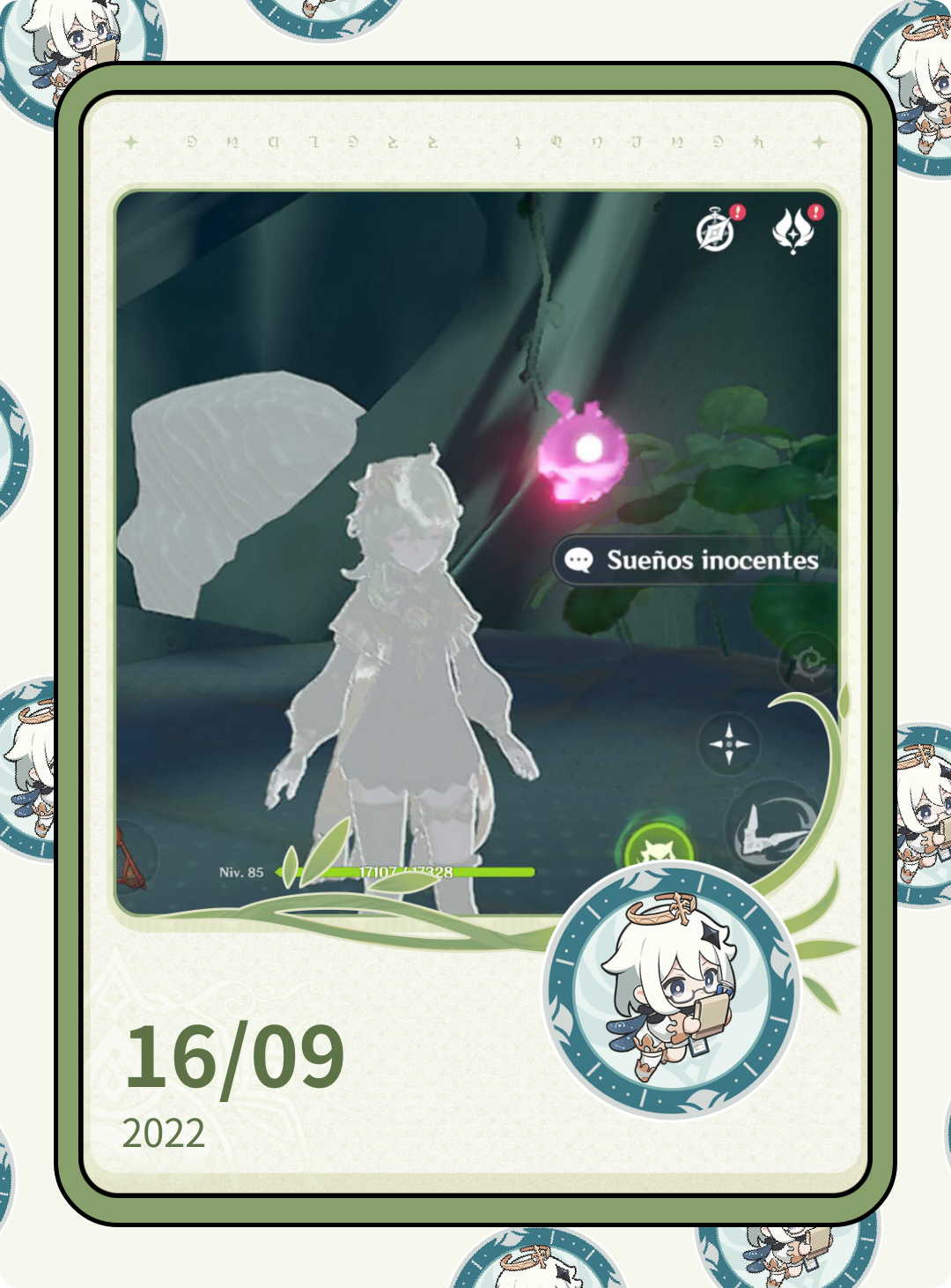 16/09 Diario -# EndlessJourney Genshin Impact | HoYoLAB