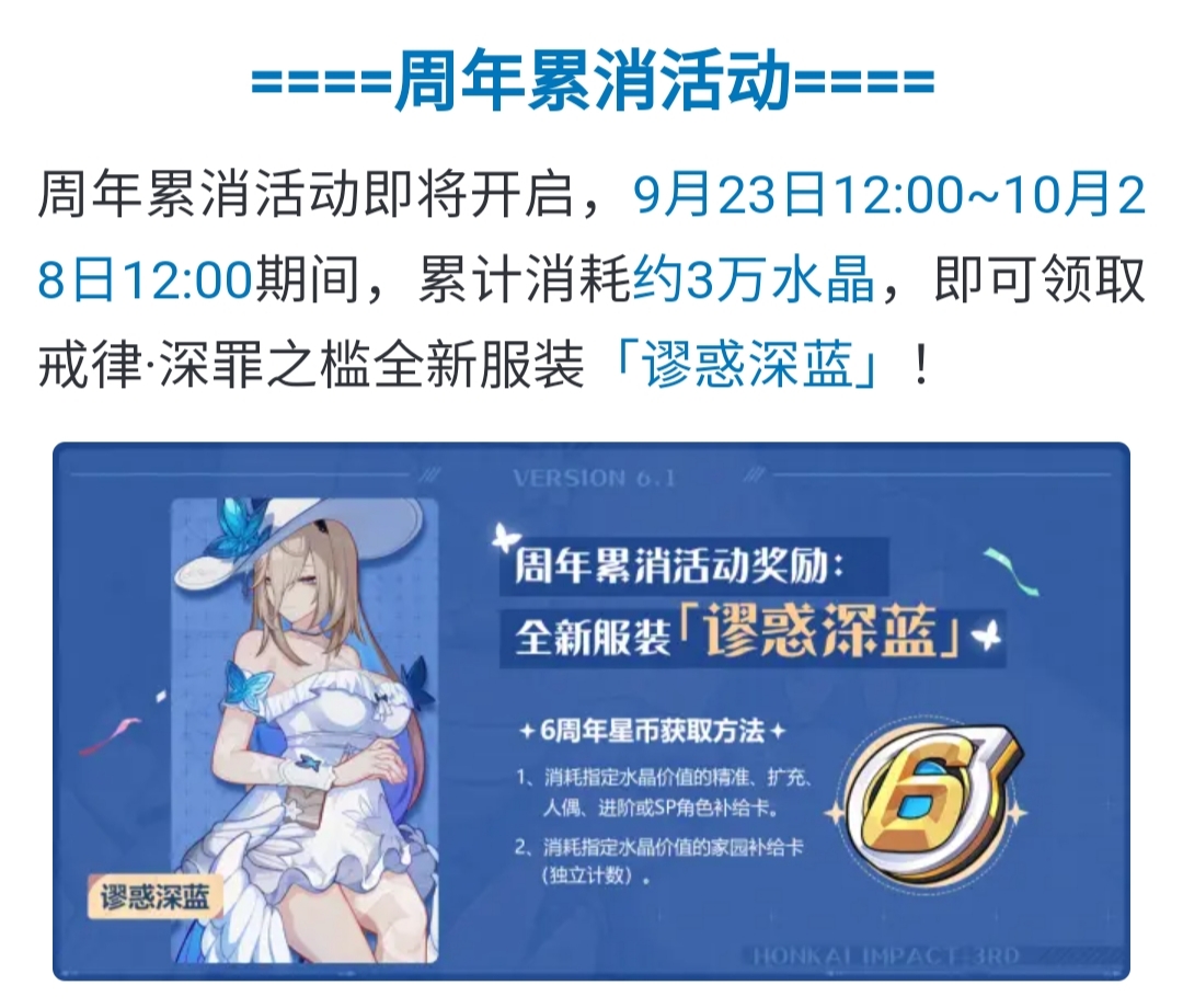 Expa and spending schedule Honkai Impact 3rd | HoYoLAB