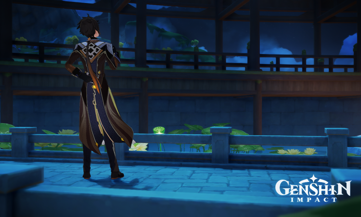 Zhongli photoshoot Genshin Impact | HoYoLAB