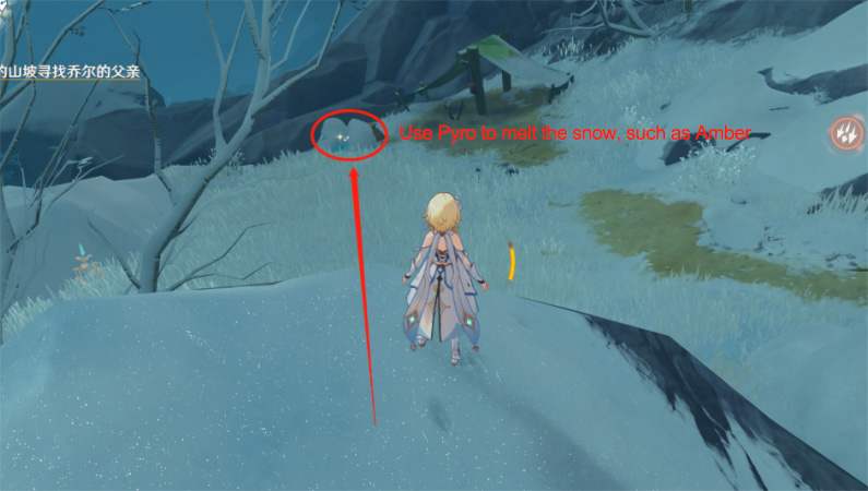 Guide of [Lost in the Snow] in Dragonspine for all Paimons Genshin ...