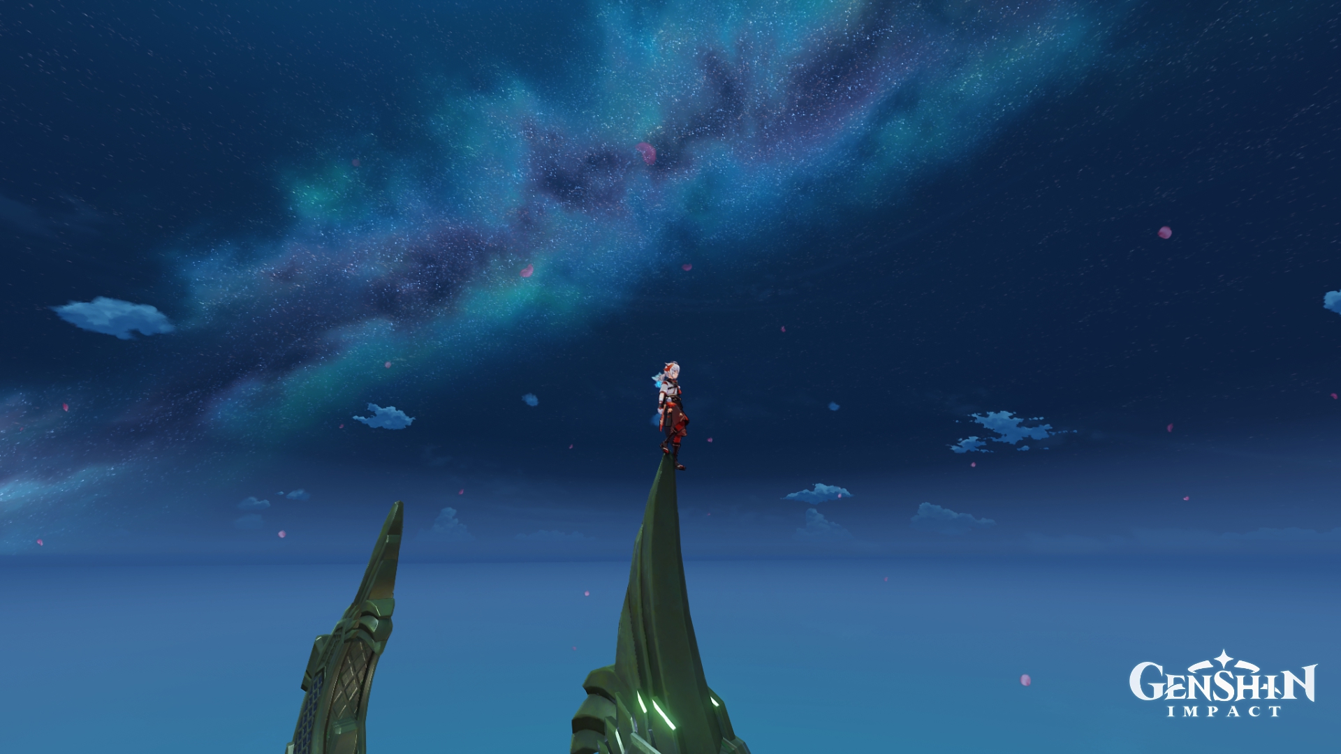The skies of Teyvat. Genshin Impact | HoYoLAB