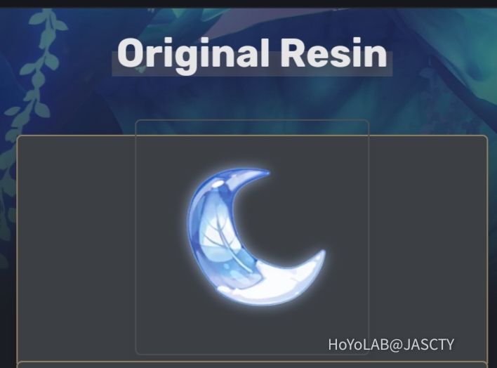 Original Resin Genshin Impact | HoYoLAB