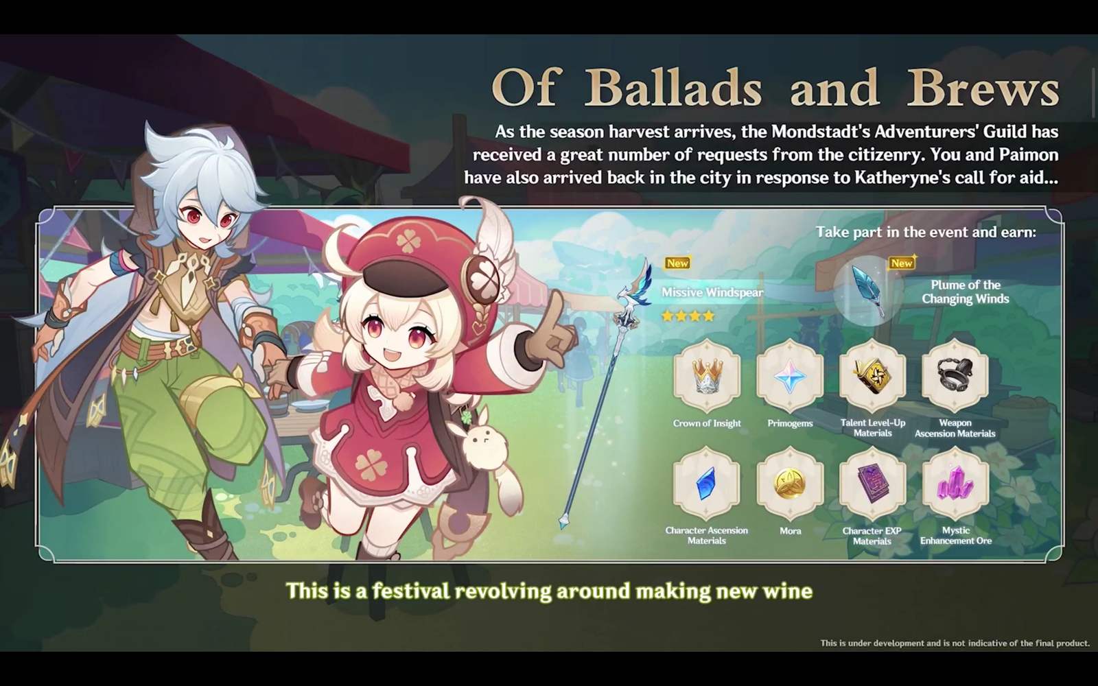 Total Primogem you can get from v3.1 | Total Primogem yang didapat ...