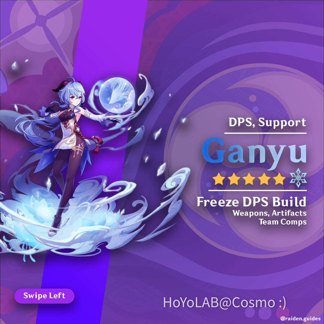 Ganyu Freeze Build Genshin Impact | HoYoLAB