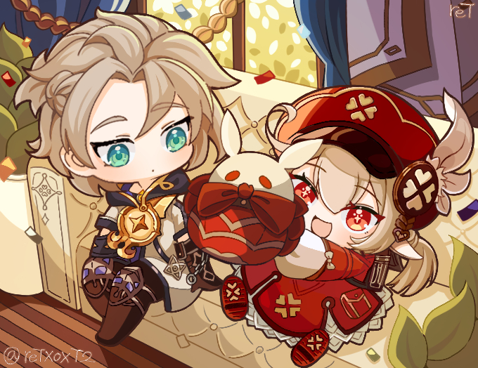 Albedo&Klee Genshin Impact | HoYoLAB