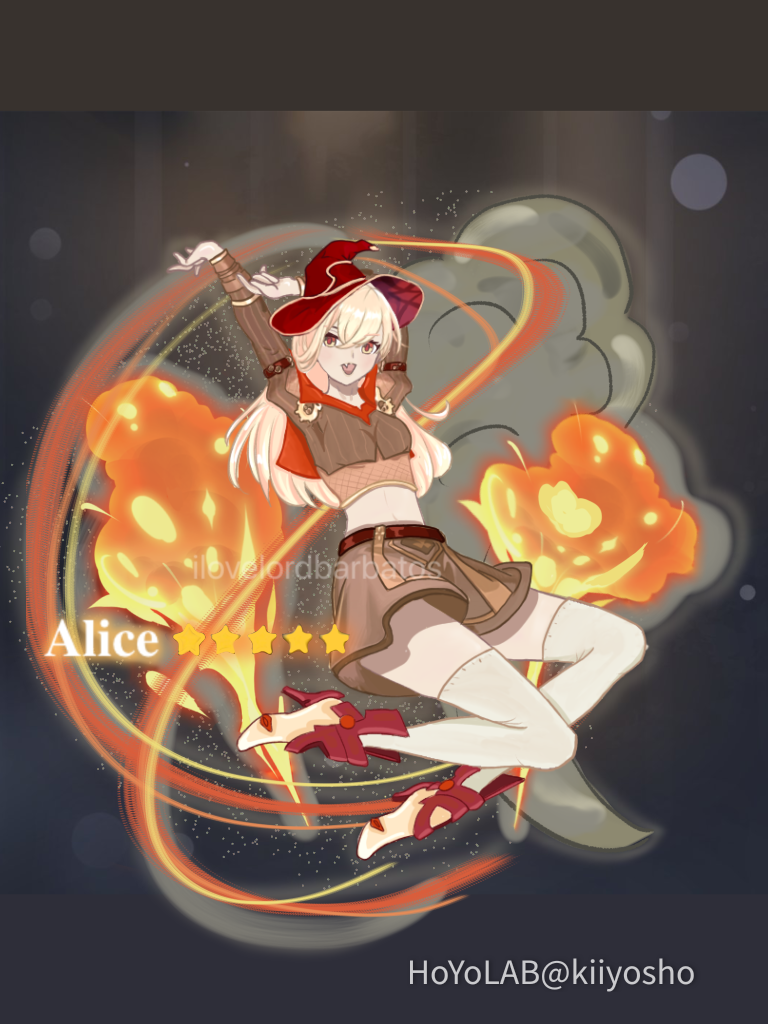 WHAT IF ALICE WAS PLAYABLE 💔💔💔 Genshin Impact | HoYoLAB