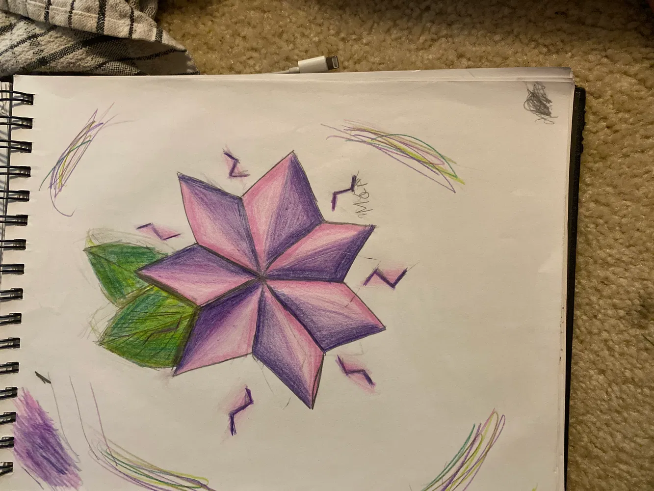 I Drew an Inazuma Flower Genshin Impact | HoYoLAB