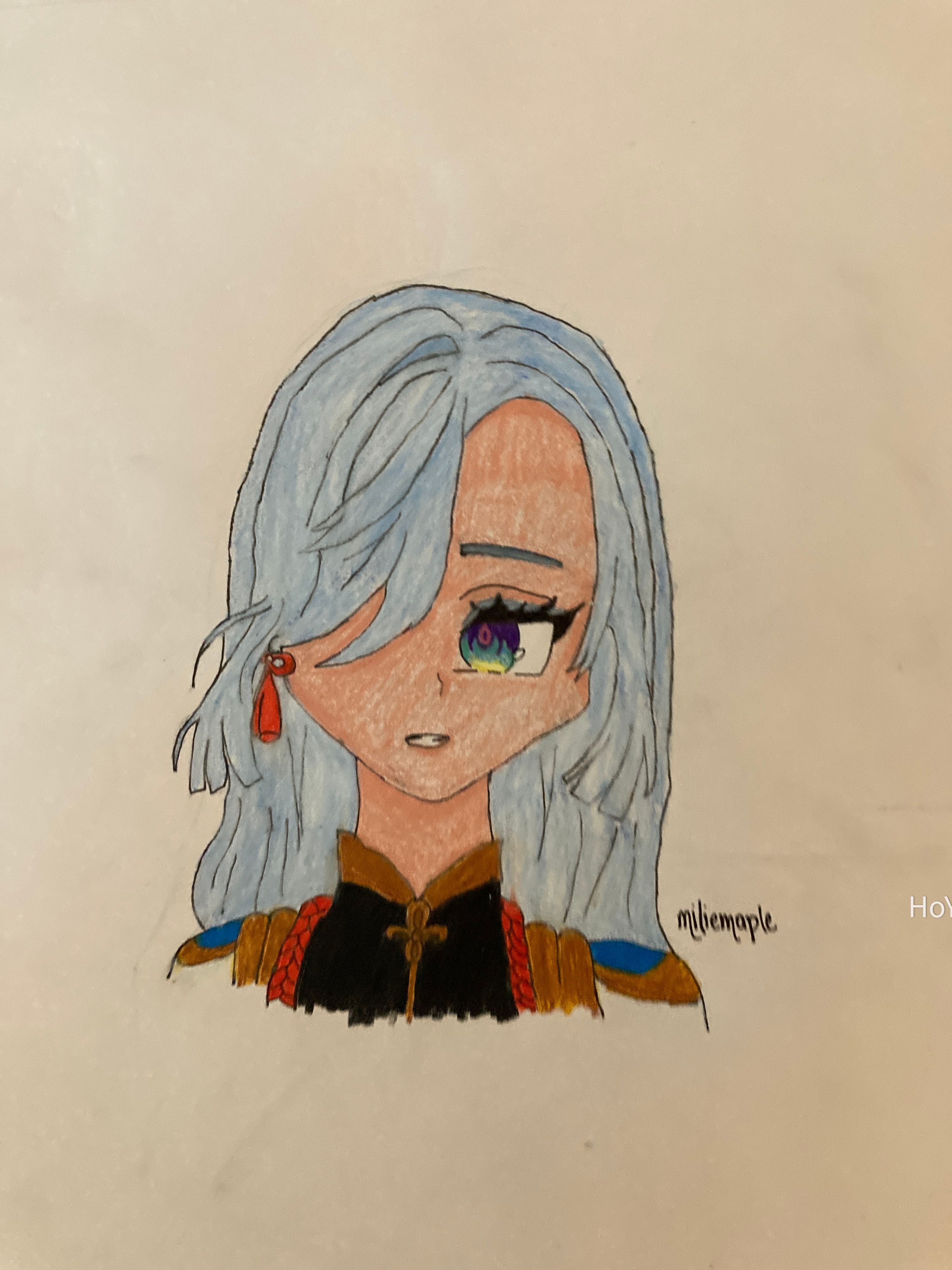 Shenhe art :D Genshin Impact | HoYoLAB