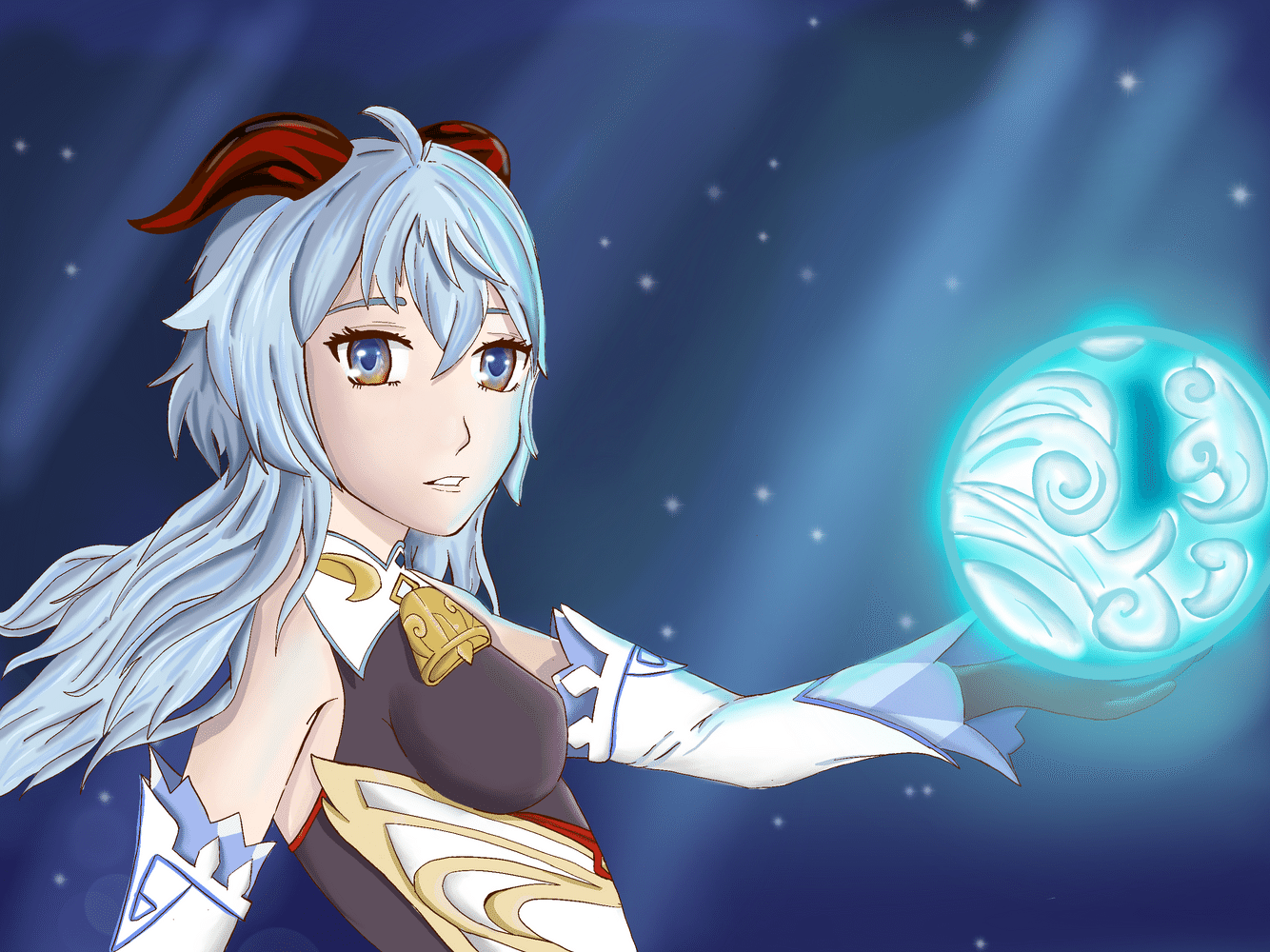 Ganyu Fan Art contest Genshin Impact | HoYoLAB