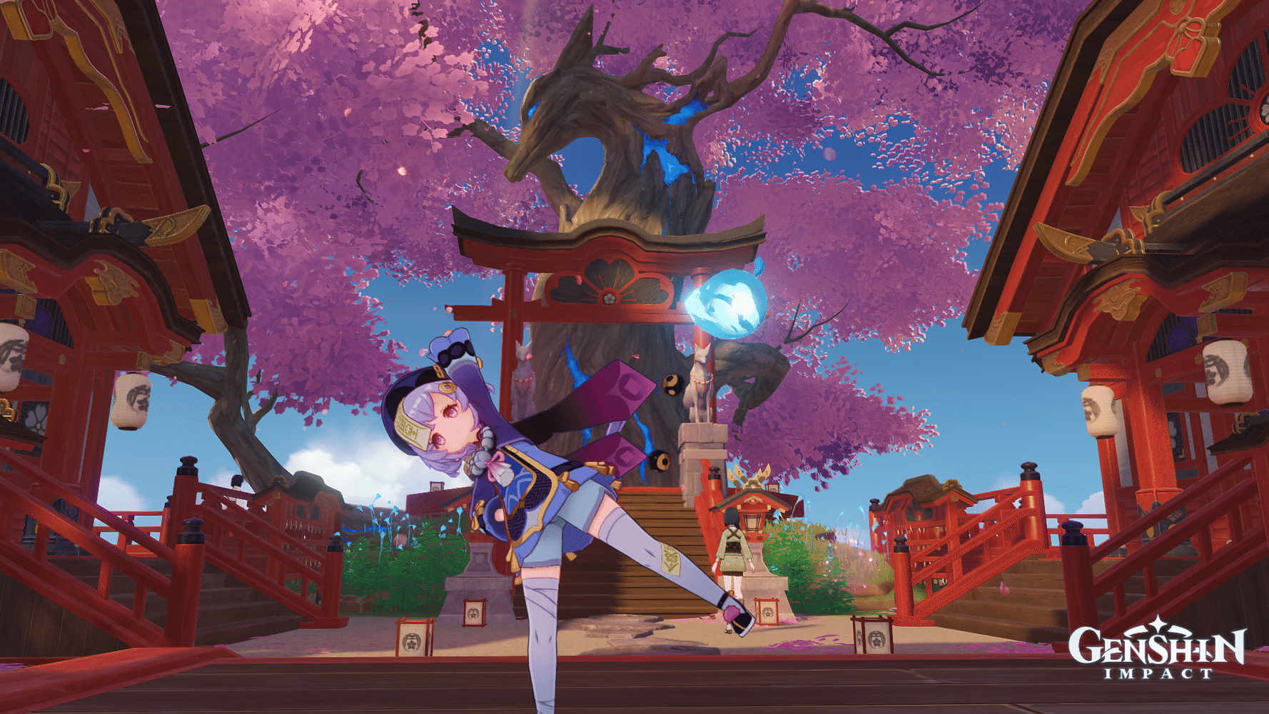 Sacred sakura with Qiqi Genshin Impact | HoYoLAB