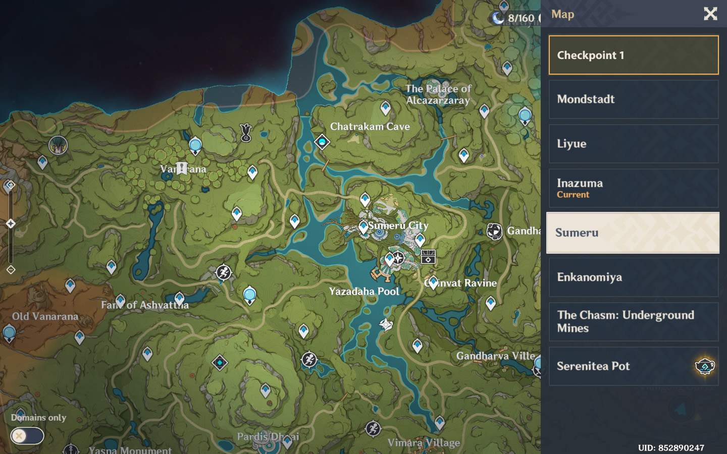 Genshin Map Checkpoints Genshin Impact | HoYoLAB