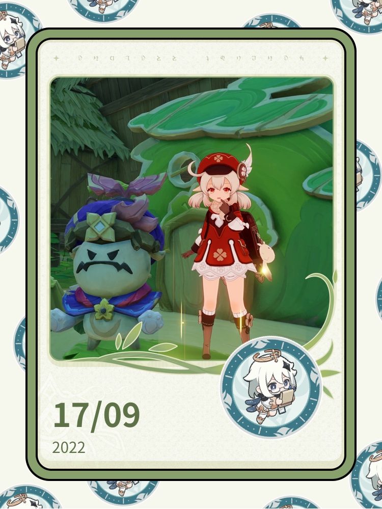 17/09 Journal - # EndlessJourney Genshin Impact | HoYoLAB