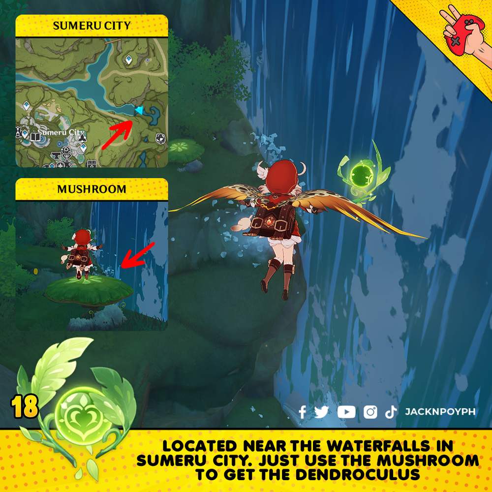 [v3.0] All 110 Dendroculus Location PART I Genshin Impact | HoYoLAB