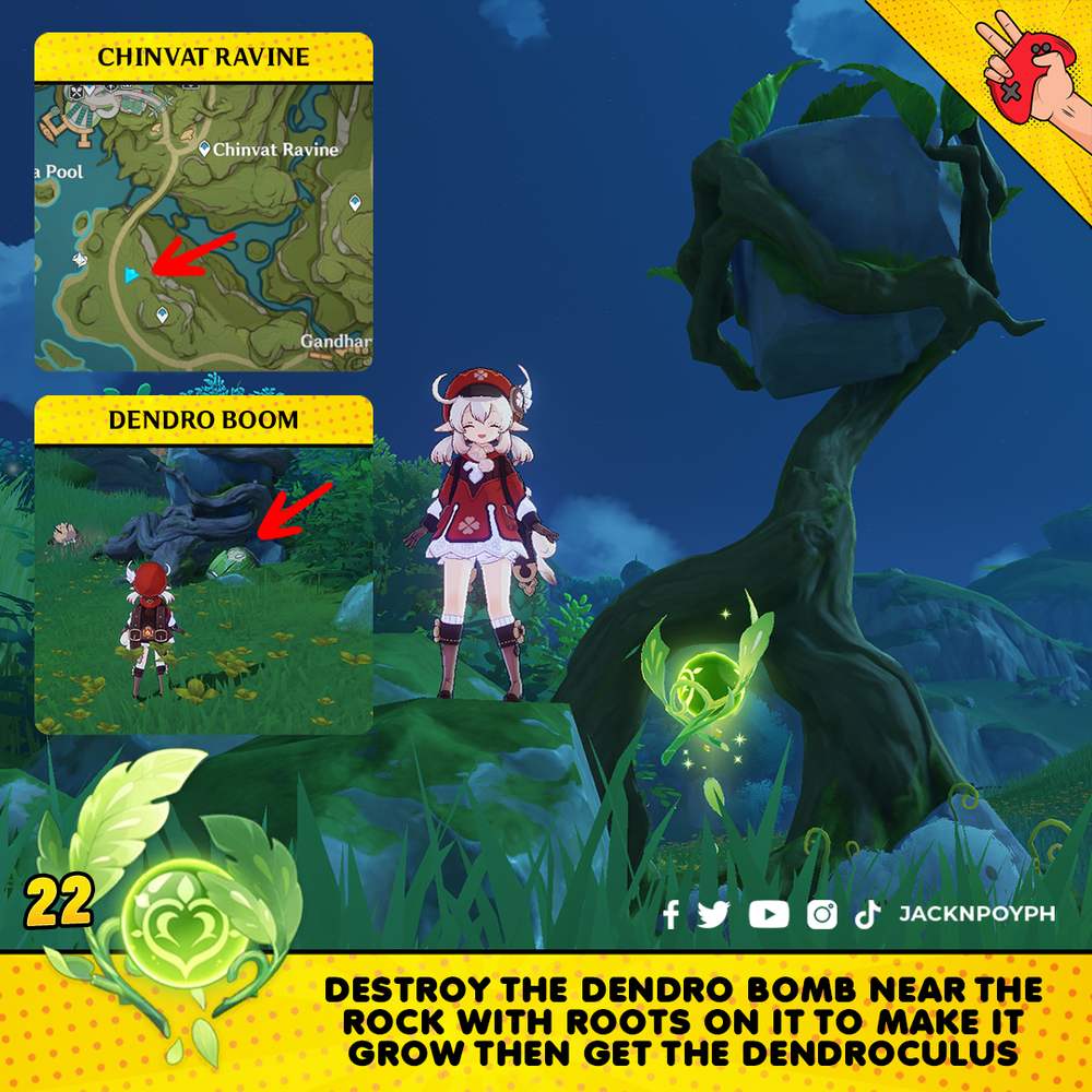 [v3.0] All 110 Dendroculus Location PART I Genshin Impact | HoYoLAB