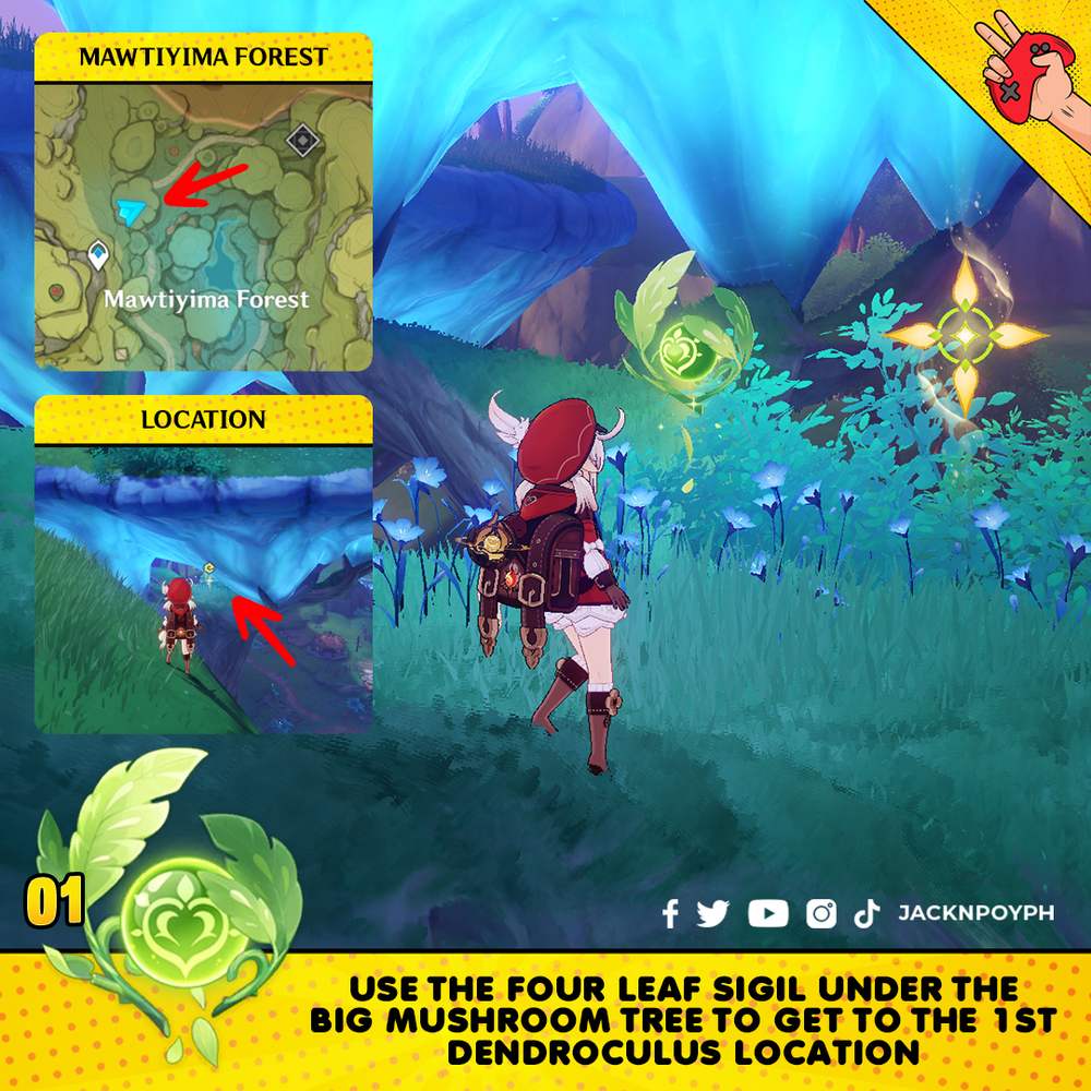 [v3.0] All 110 Dendroculus Location PART I Genshin Impact | HoYoLAB