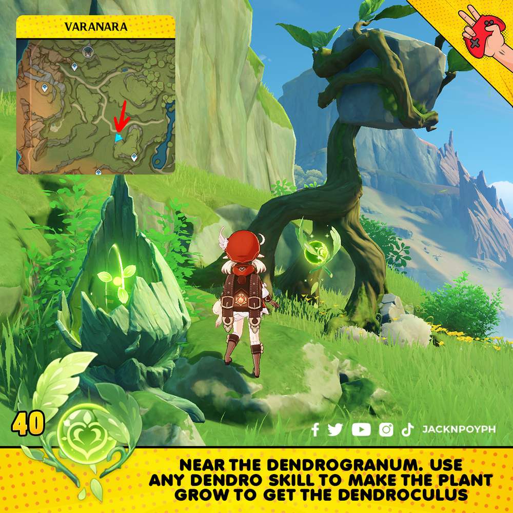 [v3.0] All 110 Dendroculus Location PART I Genshin Impact | HoYoLAB