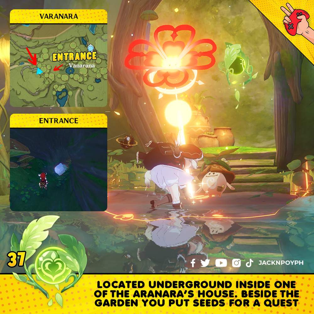 [v3.0] All 110 Dendroculus Location PART I Genshin Impact | HoYoLAB