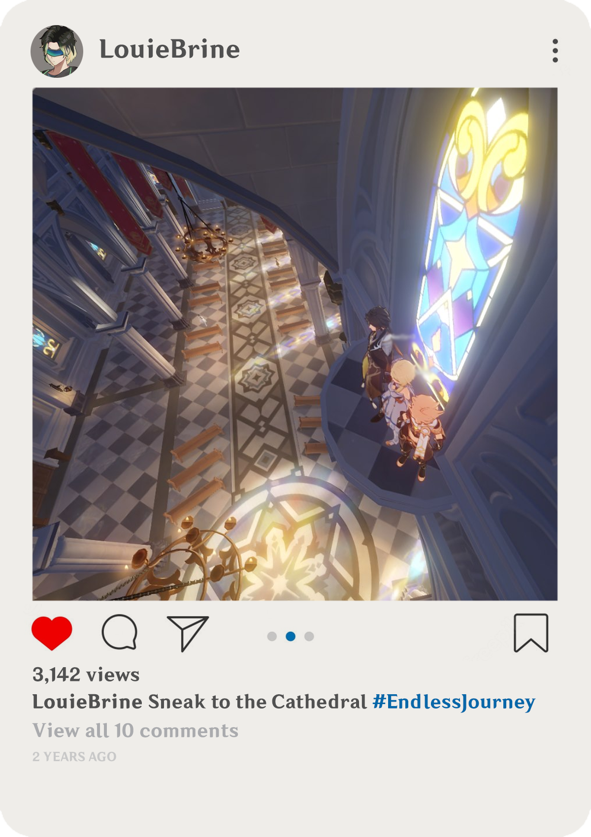 Sneak to the Cathedral Genshin Impact | HoYoLAB