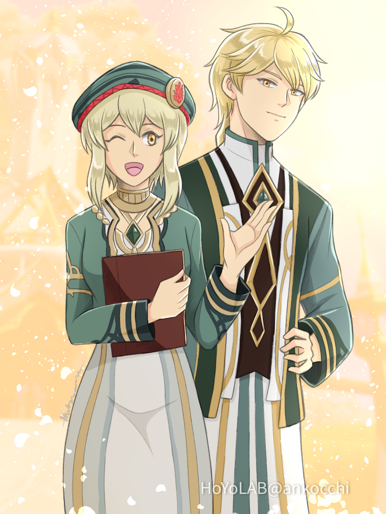 The Traveler as Akademiya’s Student Genshin Impact | HoYoLAB