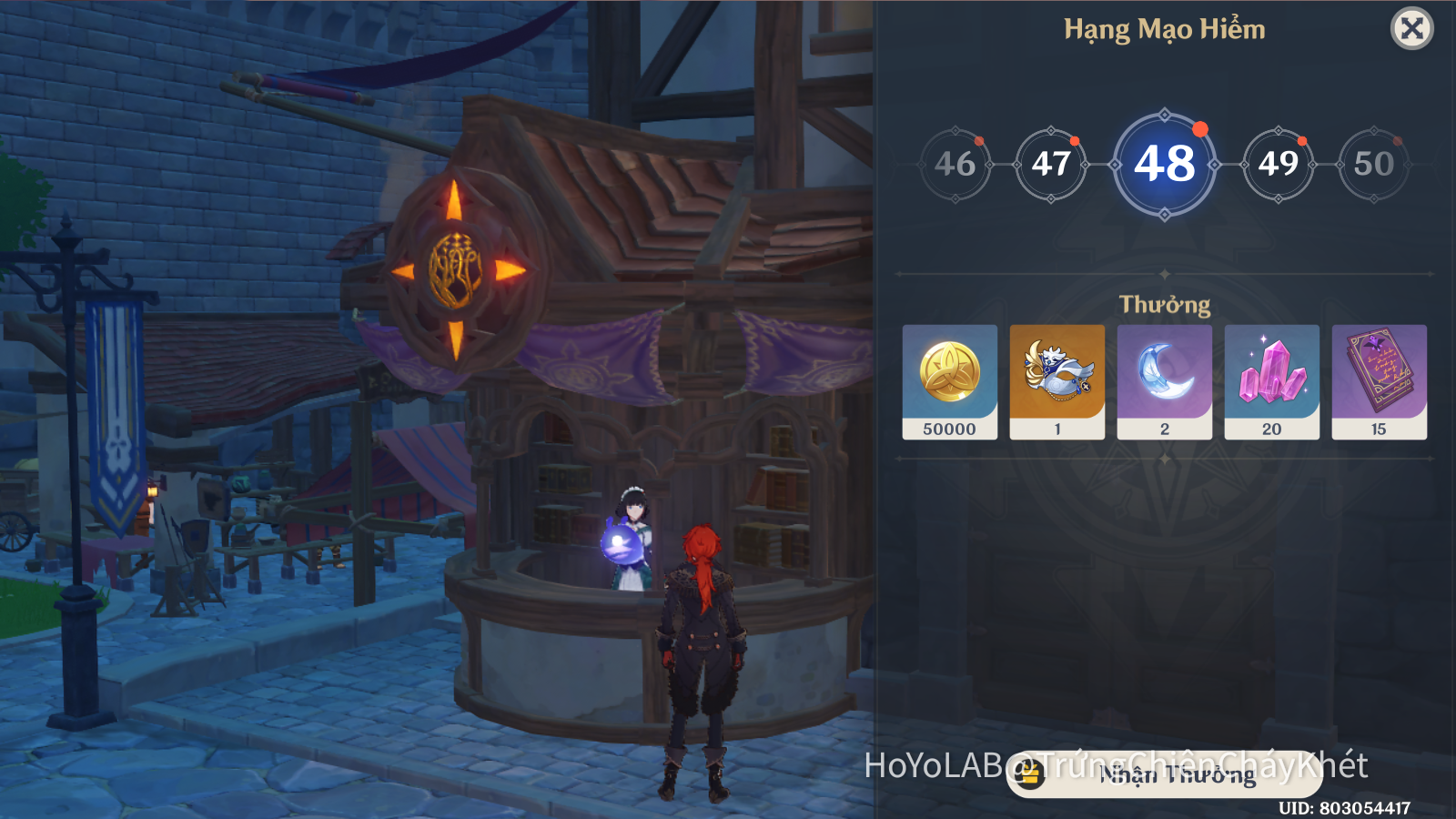 Một ngày đẹp trời ta đột phá ar45 :) Genshin Impact | HoYoLAB