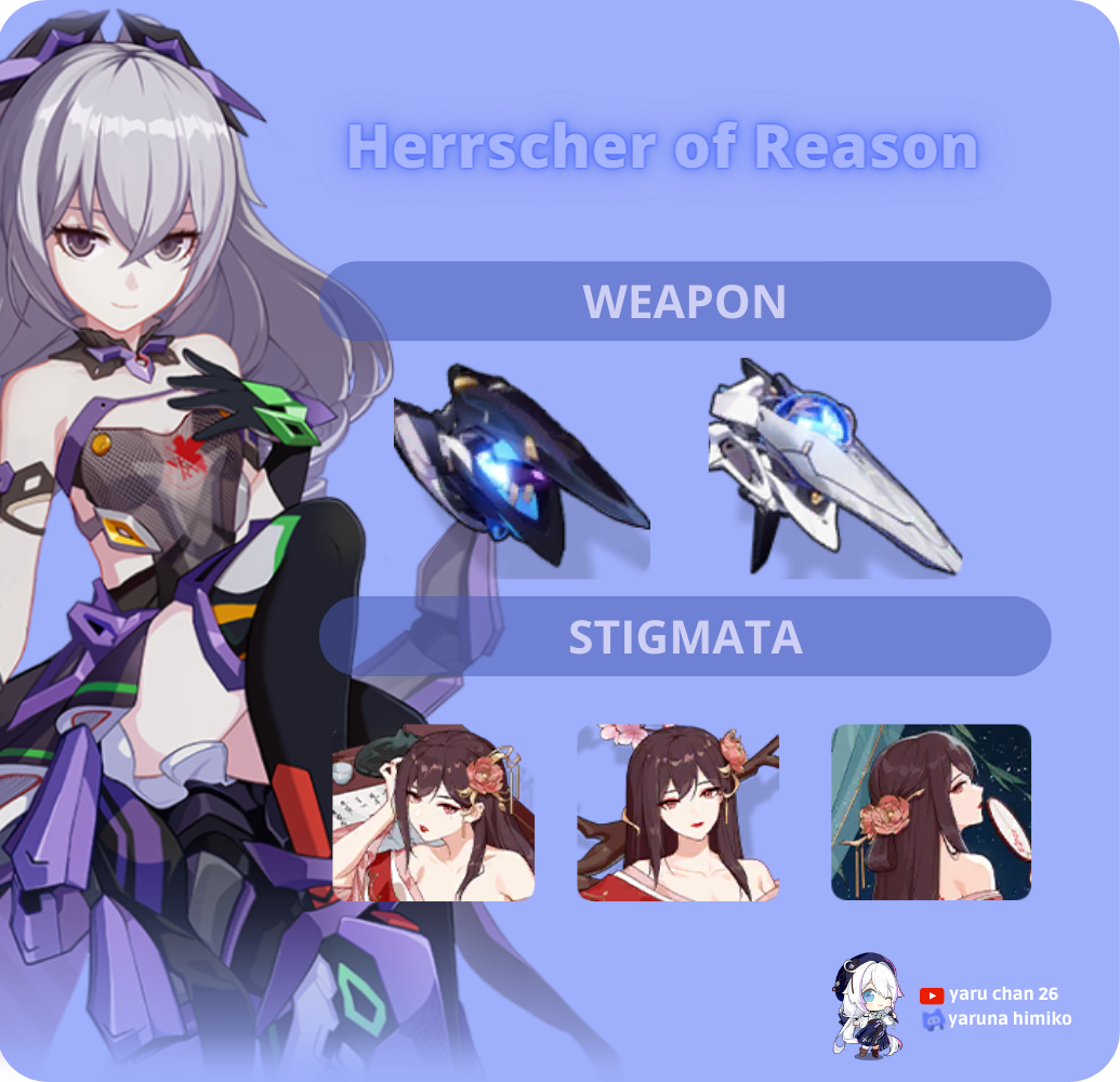 Infographic Herrscher of Reason - 6.1v2 - Beta CN Honkai Impact 3rd ...