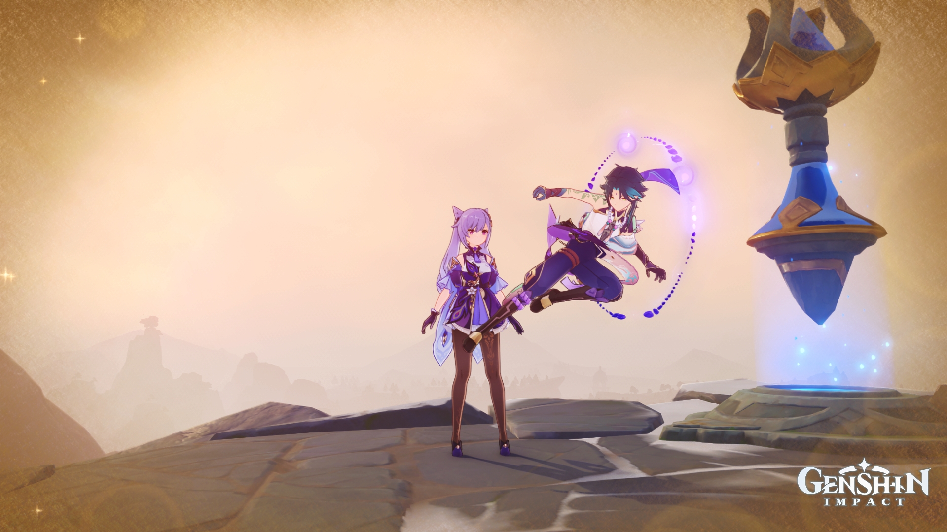 Xiao and Keqing Heroes Liyue Genshin Impact | HoYoLAB