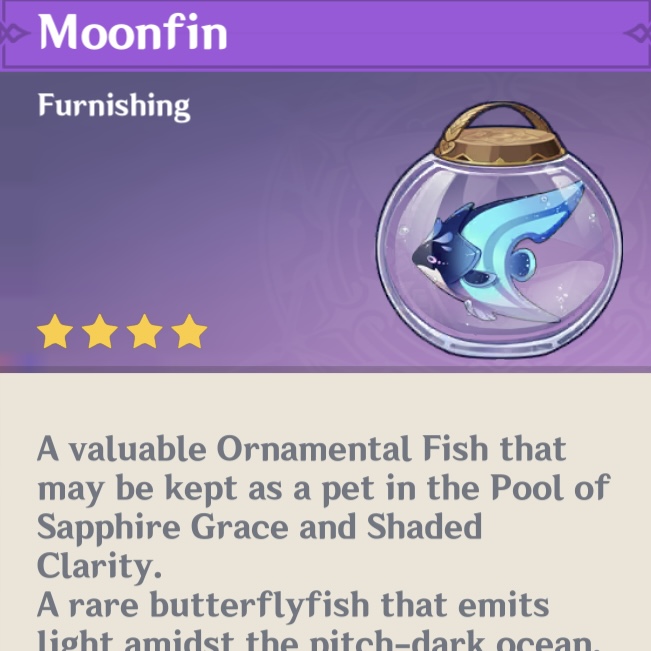 [fun fact] The two rarest animals are actually the moonfin and the ...