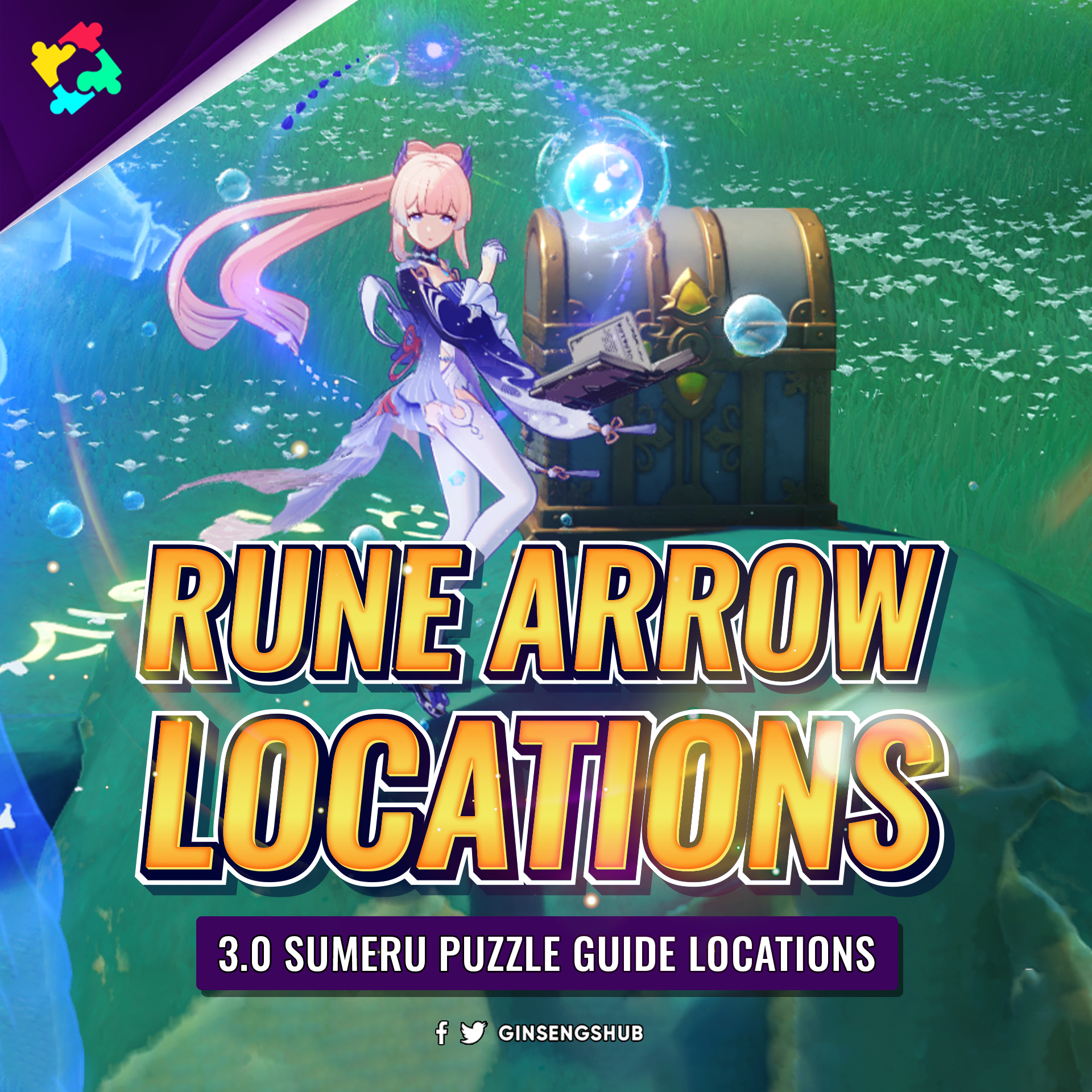 [v3.0] 3 Rune Arrow Puzzle Locations Genshin Impact | HoYoLAB