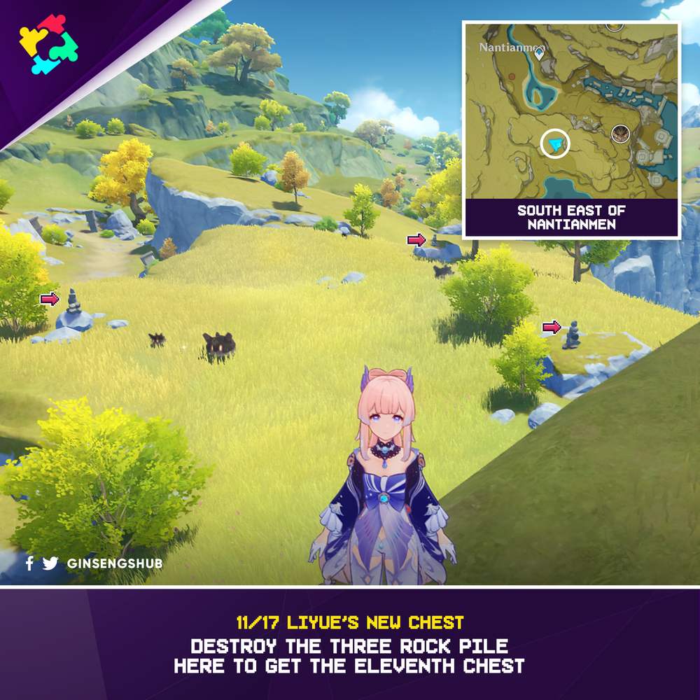 [v3.0] 17 Liyue's New Chest Locations Genshin Impact | HoYoLAB