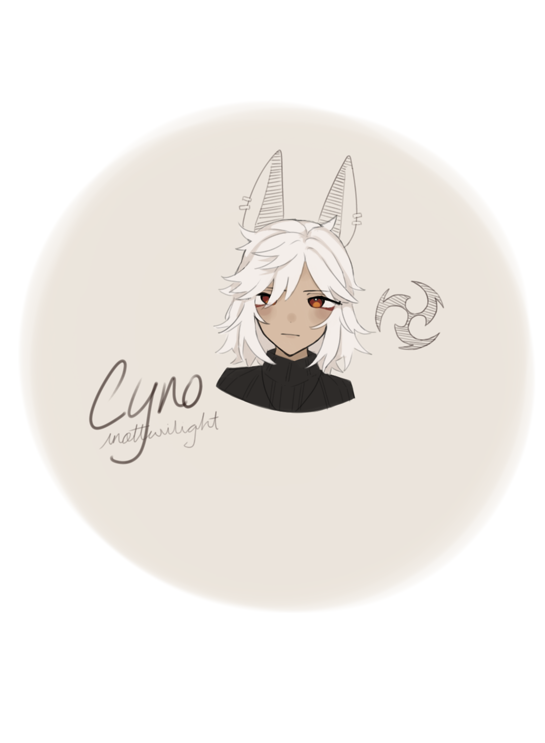 Cyno Sketch Genshin Impact | HoYoLAB