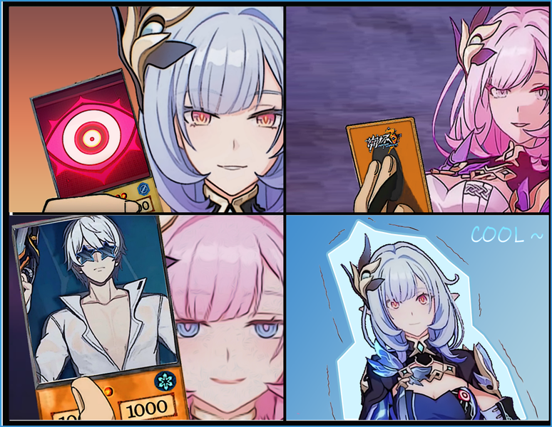 Card battle between HOC & Elysia Honkai Impact 3rd | HoYoLAB