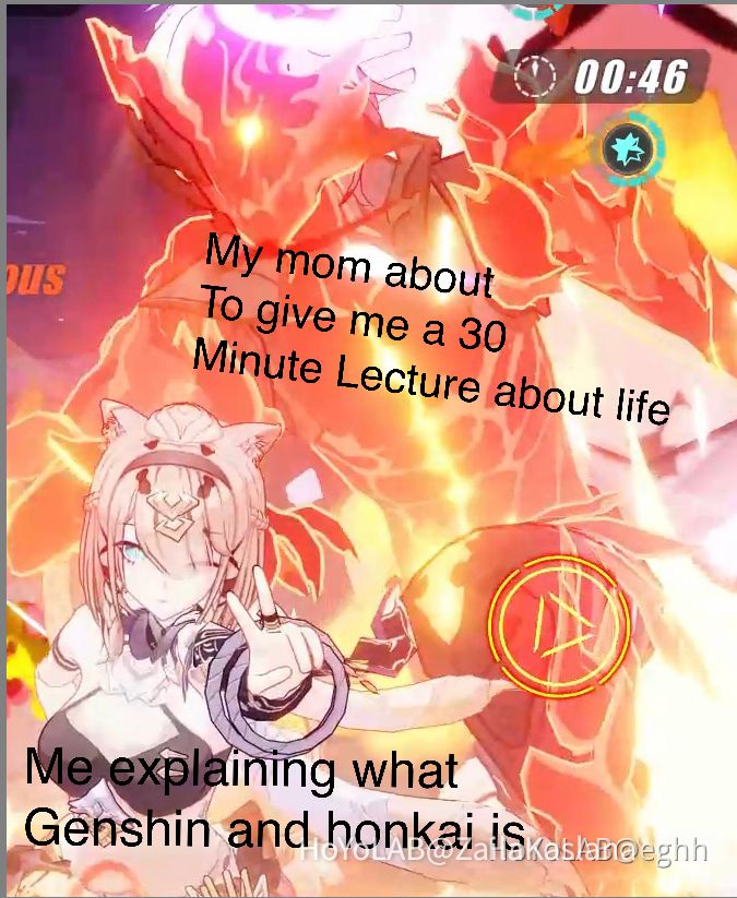 Reposting my old meme+ template Honkai Impact 3rd | HoYoLAB