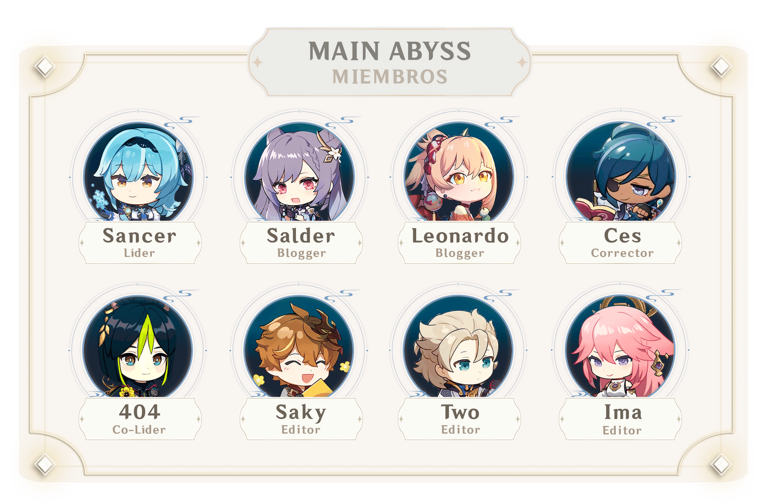 Main Abyss te necesita [Reclutamiento de miembros 2.0] [CERRADO ...