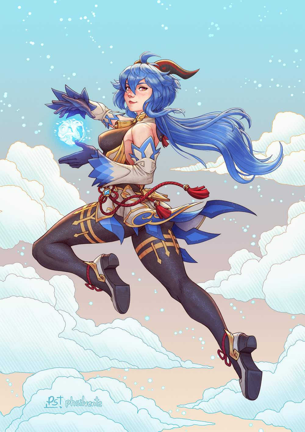 Undivided Heart - Ganyu Fan Art Genshin Impact | HoYoLAB