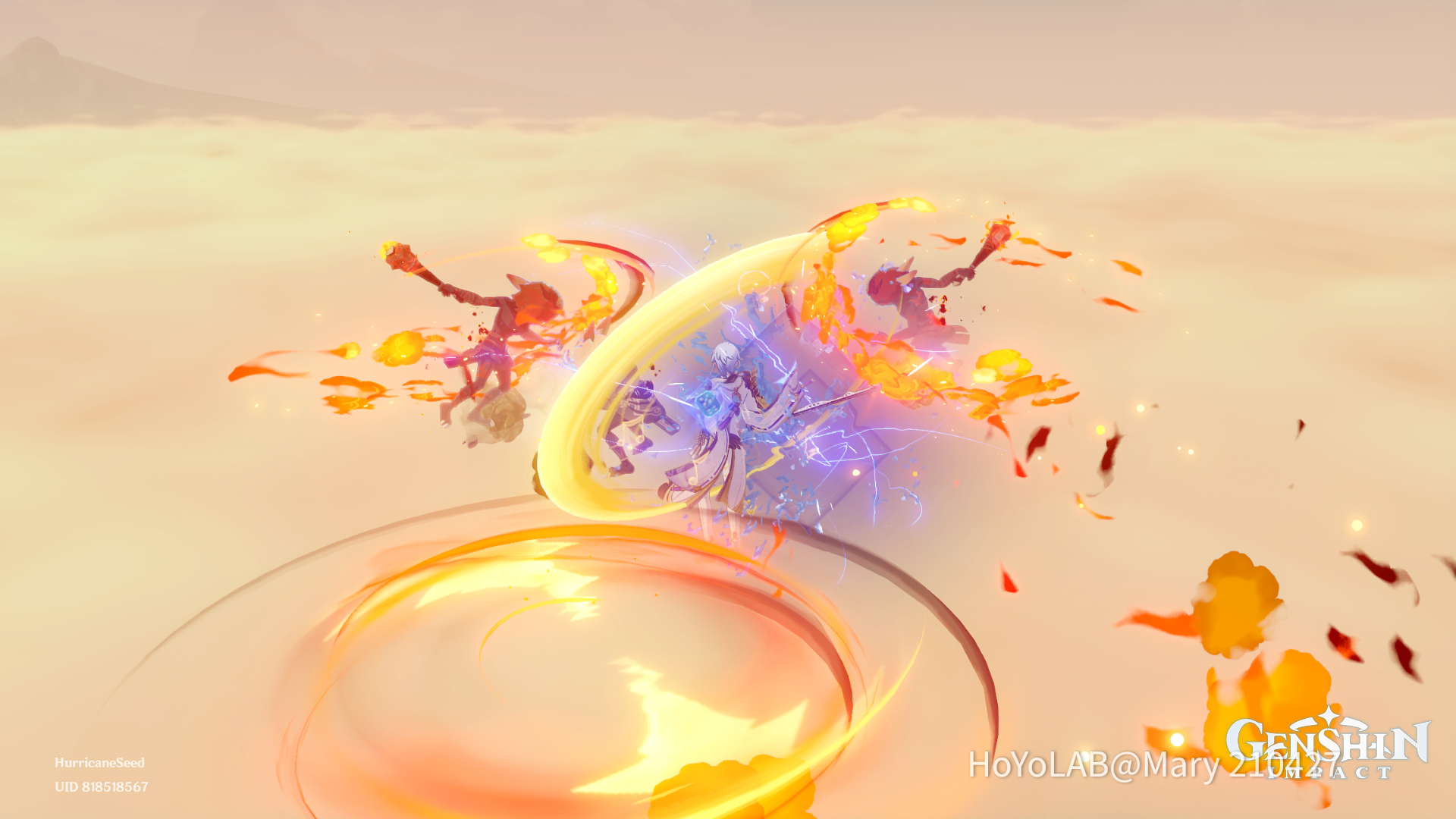 THE BATTLE SCENE!! Genshin Impact | HoYoLAB