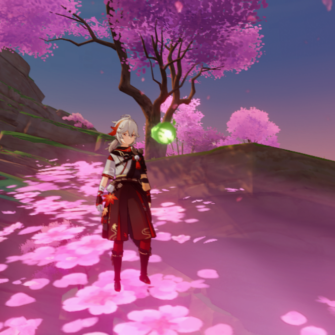 Kazuha, pretty in pink Genshin Impact | HoYoLAB