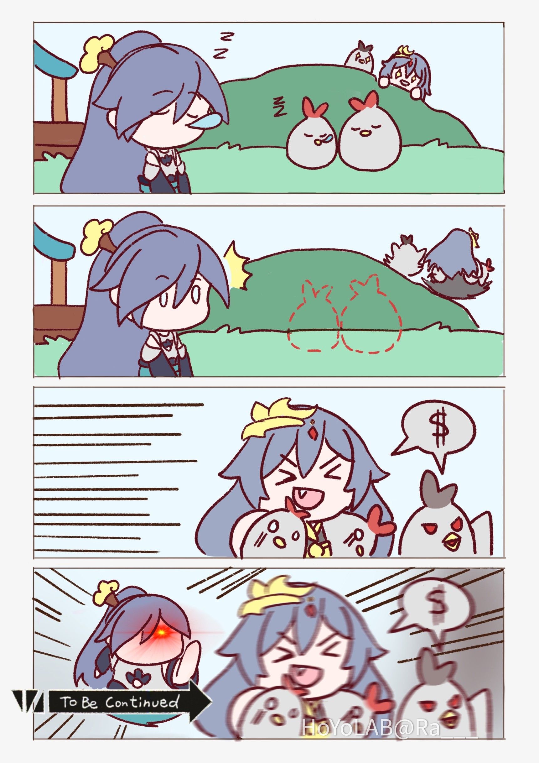 When Senti stole Fu Hua's chicken Honkai Impact 3rd | HoYoLAB